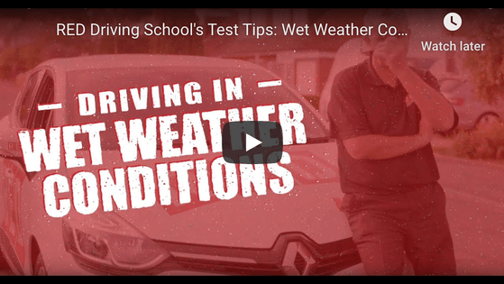 Driving in Wet Weather Conditions | RED Driving School